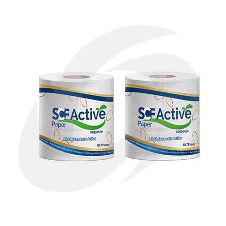Papel Higiénico Tradicional SCF Active Paper - Prolimp