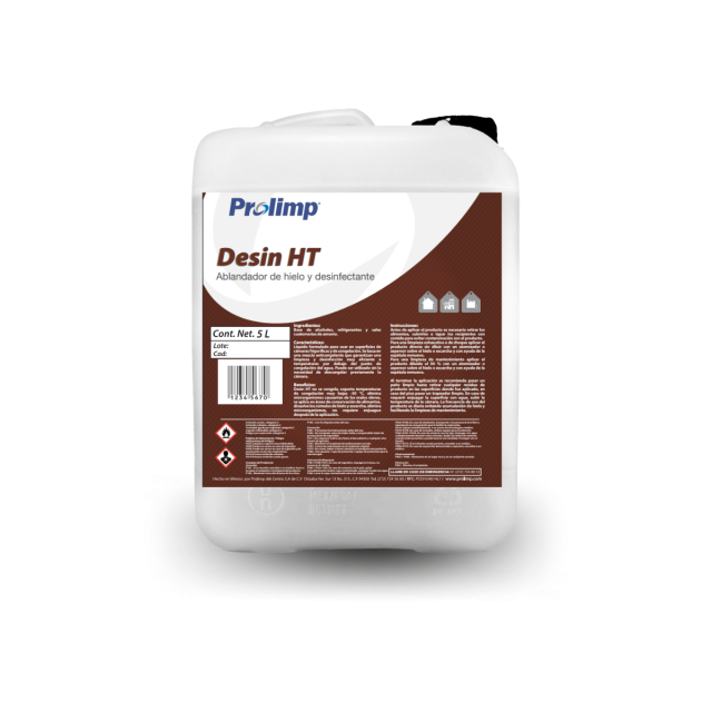 Desin HT. Ablandador de Hielo y Desinfectante. - Prolimp