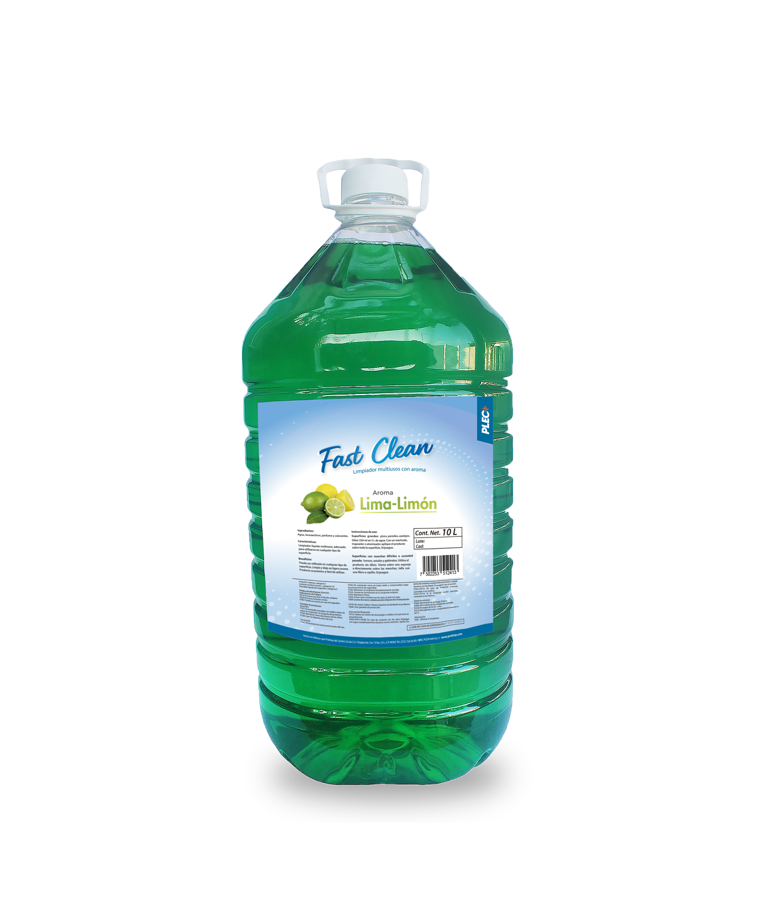 Fast Clean. Limpiador Multiusos. Aroma Lima Limón - Prolimp