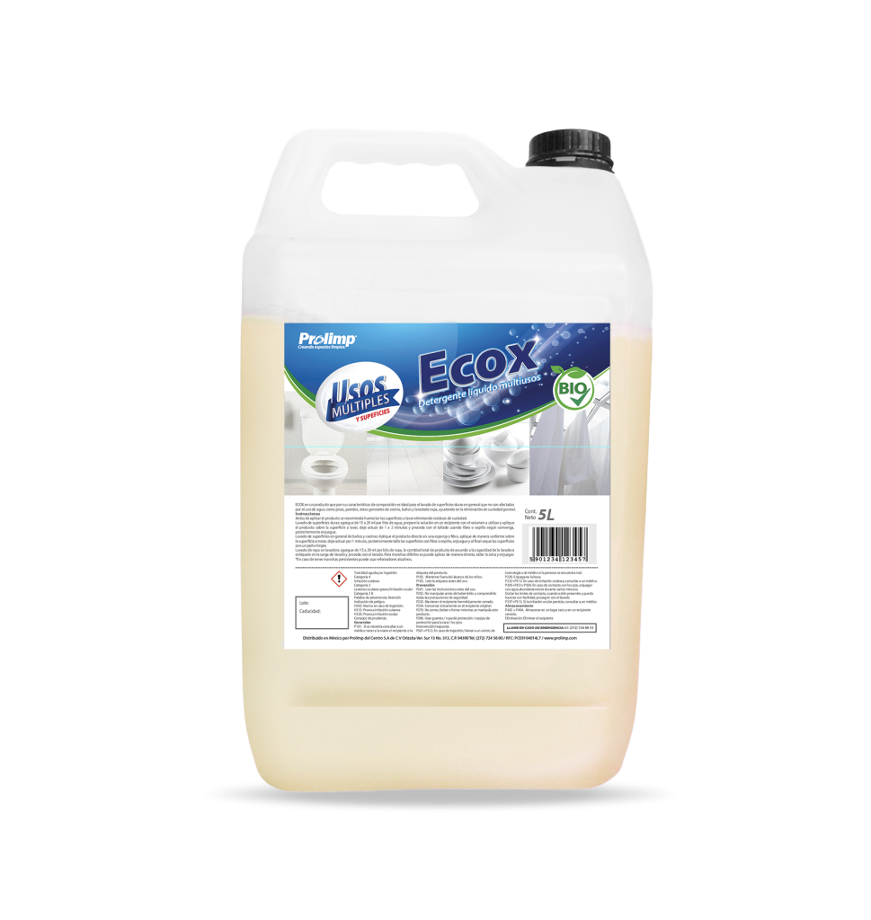 Detergente Líquido Ecox- Prolimp